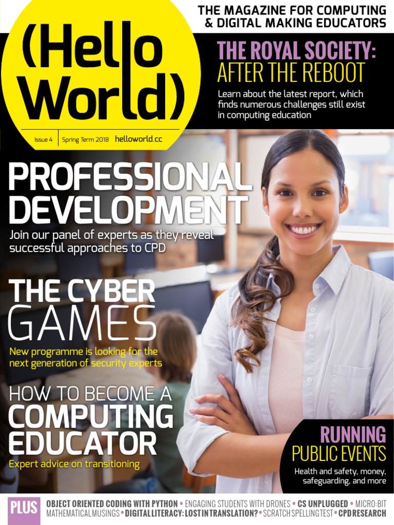 Hello World Issue 4 | Download Free PDF | Teachers | Curriculum