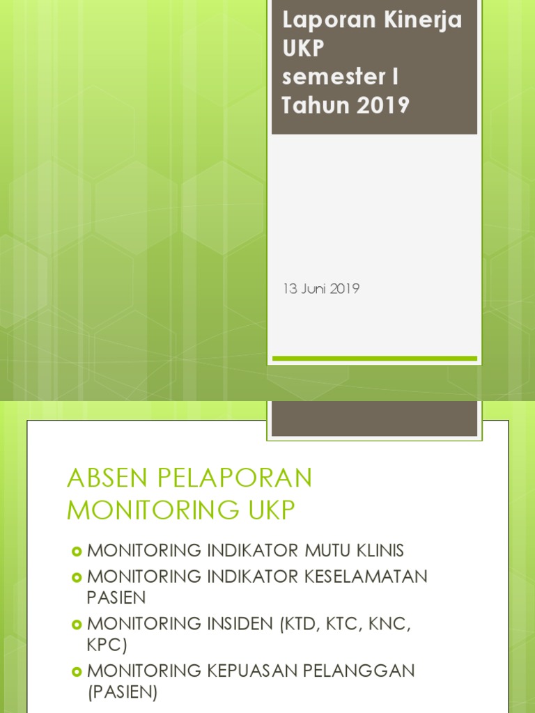 Laporan Lokbul Ukp | PDF