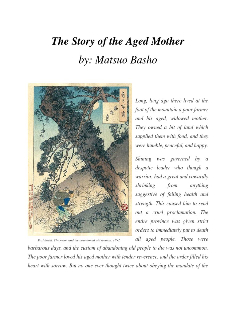 The Story of The Aged Mother | PDF