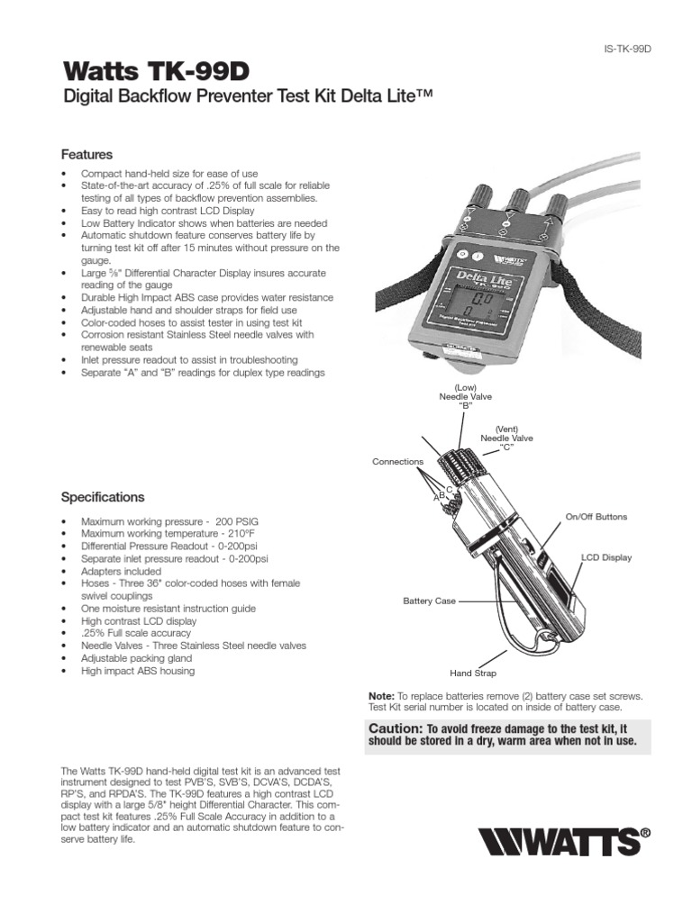TK-99D Installation Instructions | PDF | Valve | Pressure Measurement