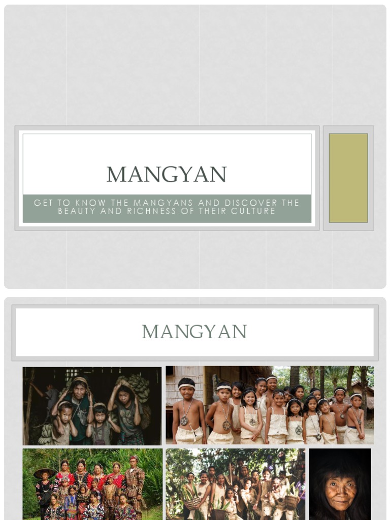 Mangyan: Get To Know The Mangyansand Discover The Beauty and Richness ...