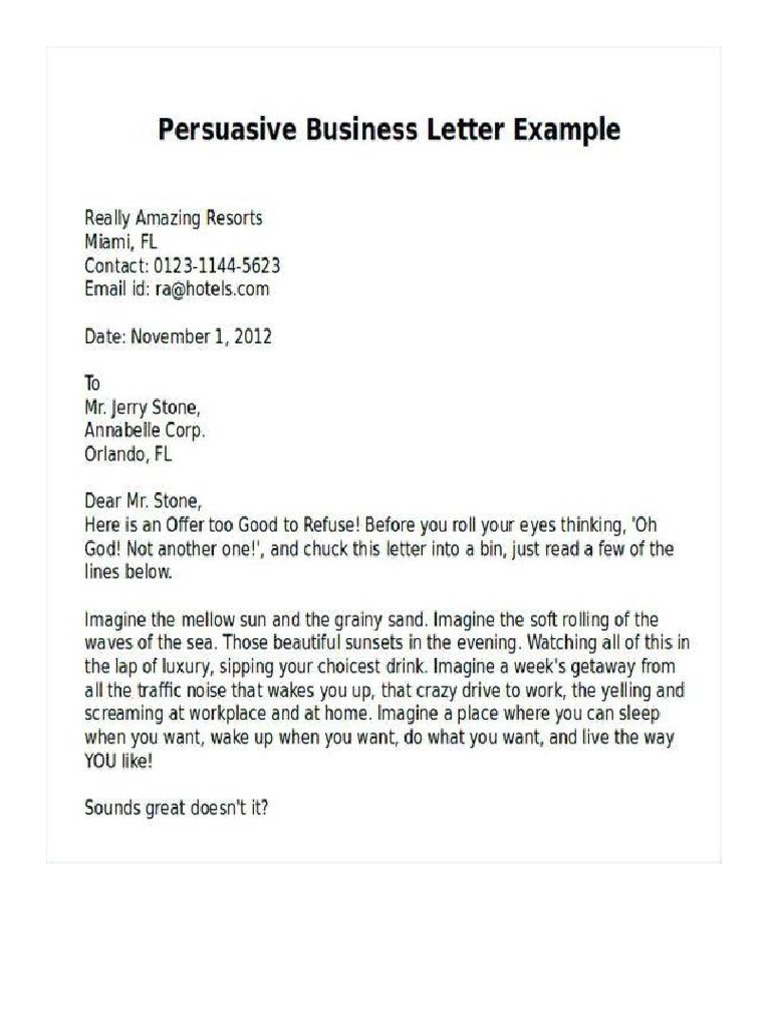 Business Letter | PDF