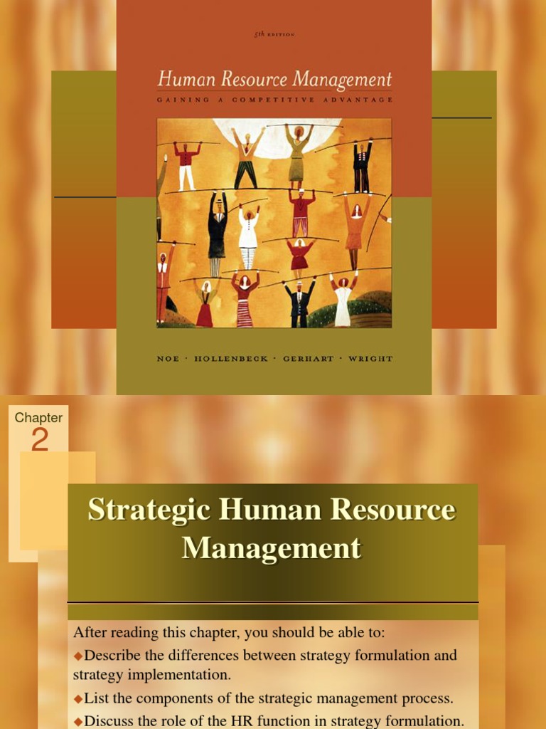 Chap 002 | PDF | Strategic Management | Human Resource Management