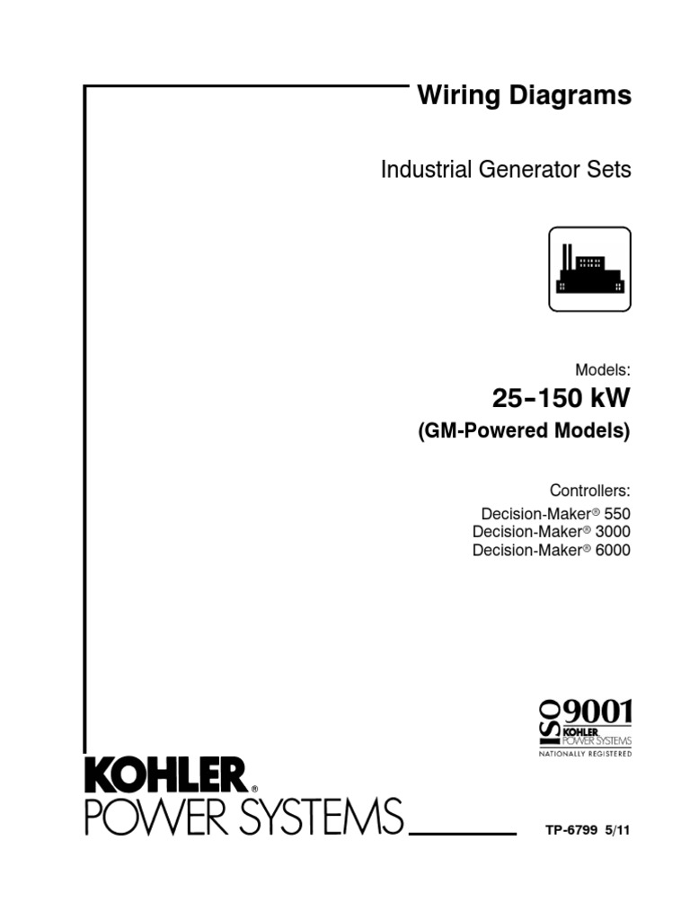Kohler SDMO Gas Genset Manual PDF | PDF | Electric Generator ...