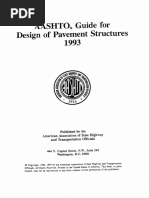 AASHTO 1993 Guide For Design of Pavement Structures | PDF