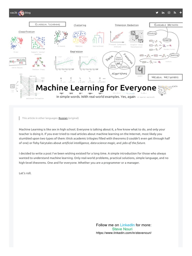 An Introduction to Machine Learning Concepts for Beginners: A Guide to ...
