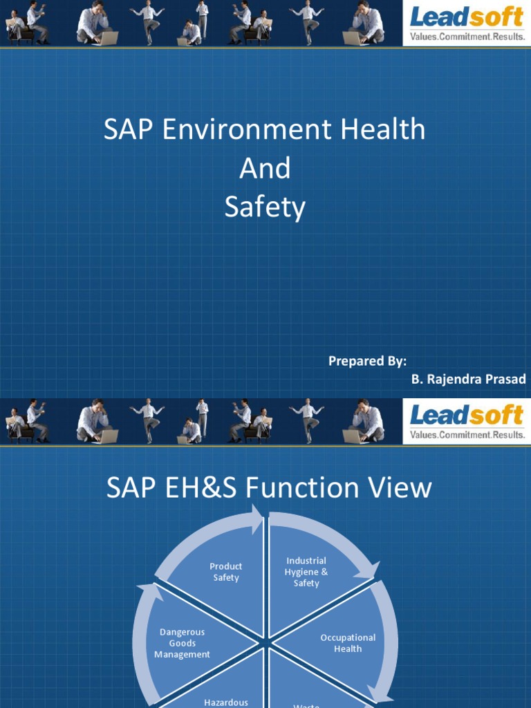 SAP Environment Health and Safety: Prepared By: B. Rajendra Prasad ...