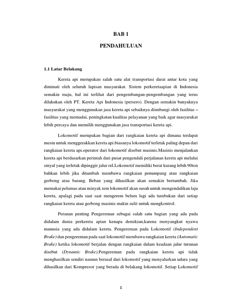 Contoh Laporan KP | PDF