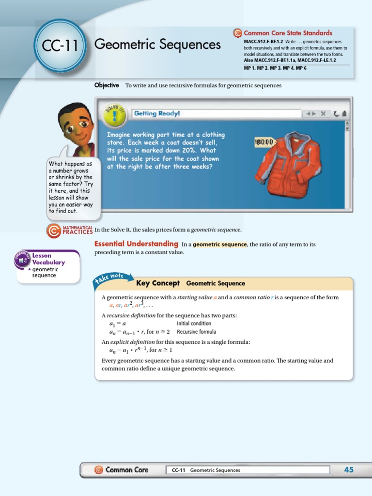 Geometric Sequences: Essential Understanding | PDF | Sequence ...