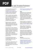Boeing Fasteners | PDF | Rivet | Screw