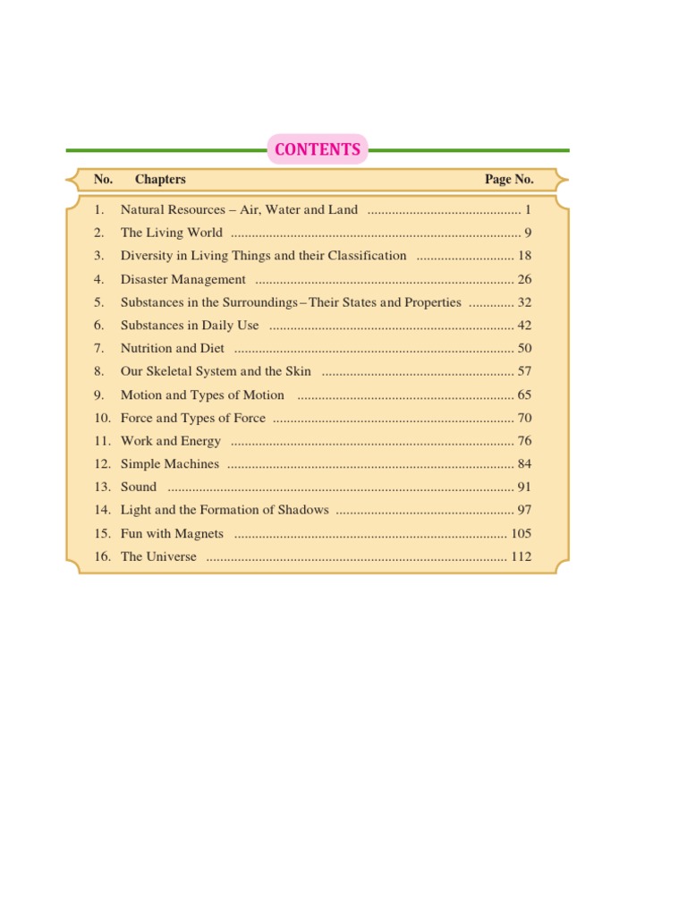 Science Book For Class 6 Maharashtra Board | PDF | Atmosphere Of Earth ...