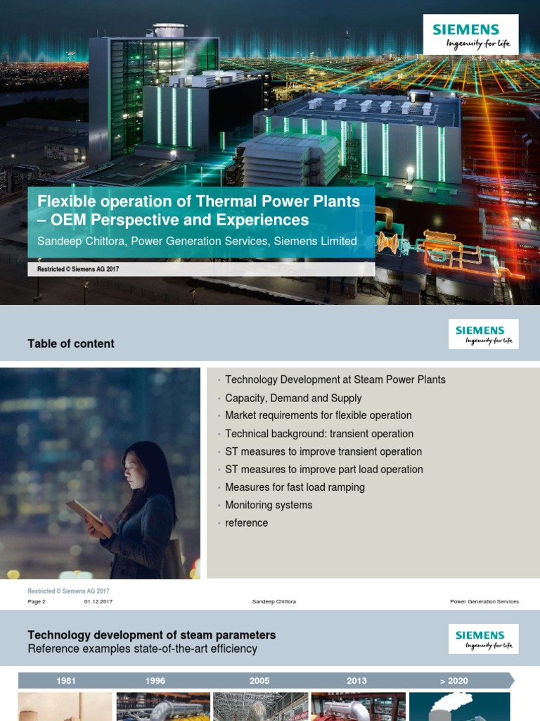06 - Flexible Operation of Thermal Power Plants - OEM Perspective and ...