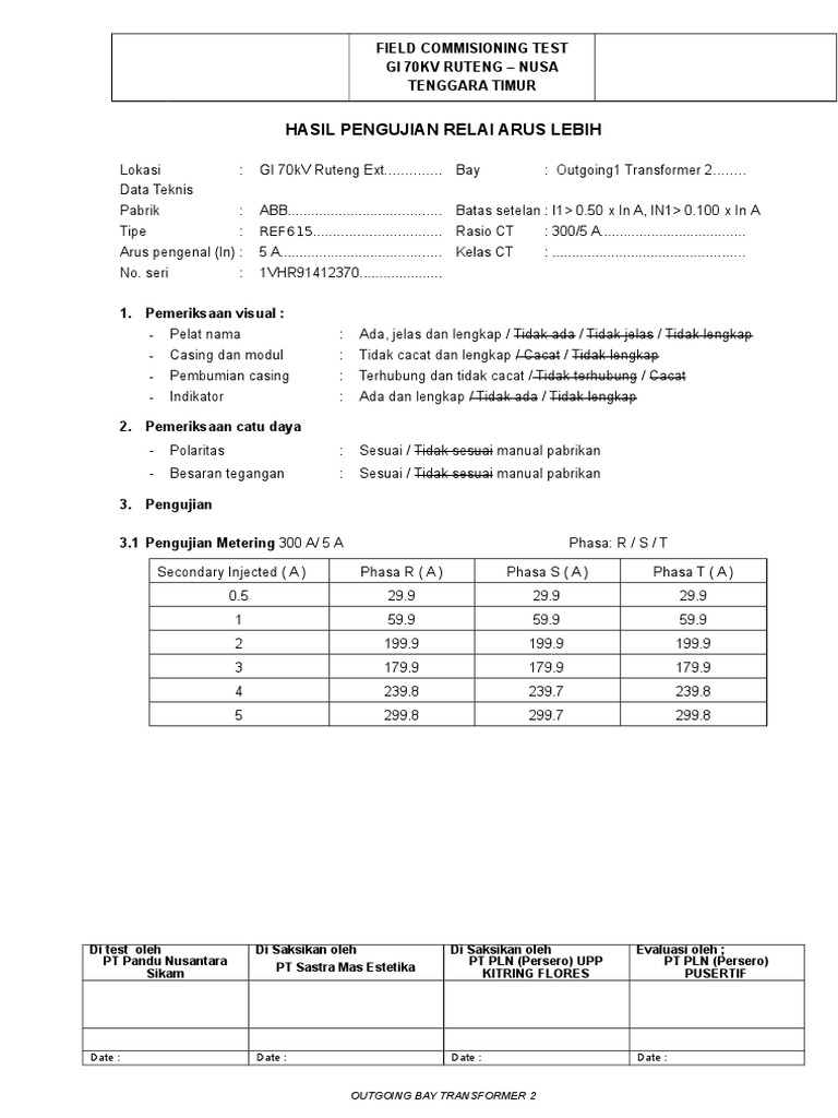 Pengujian Relay OCR | PDF