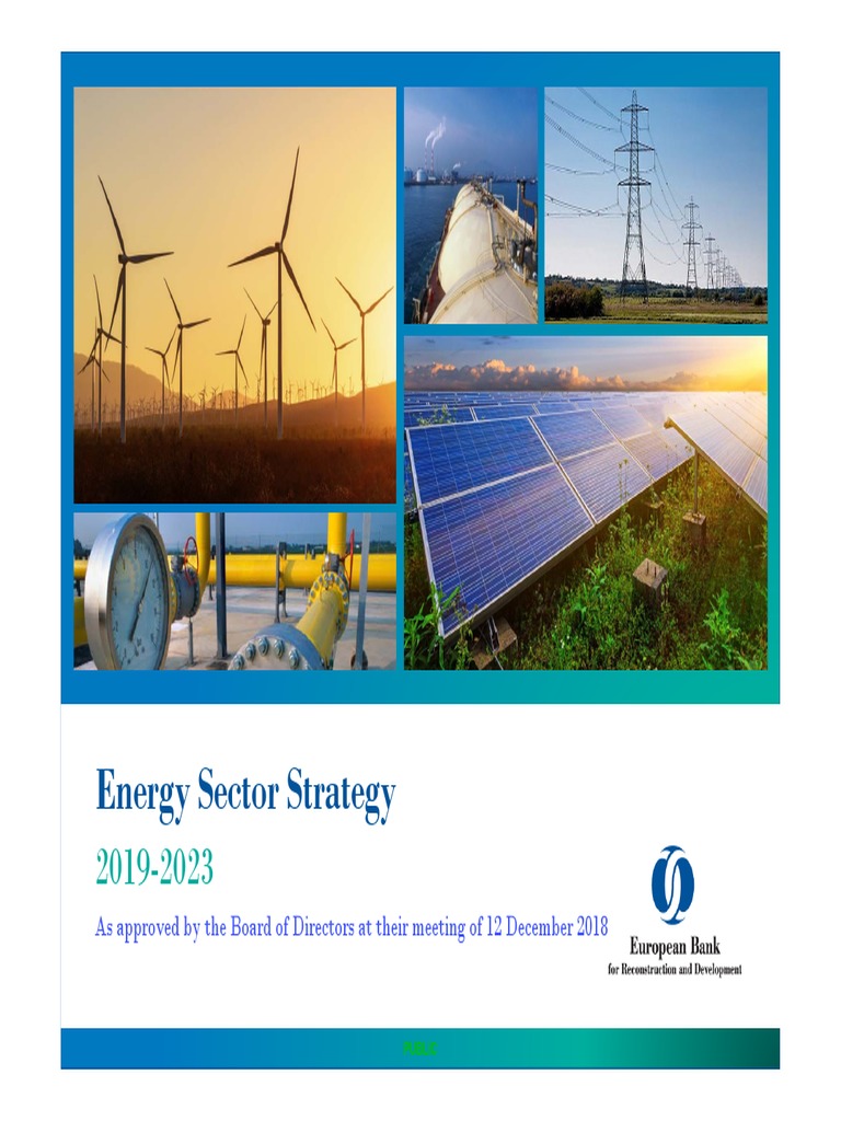 Energy Sector Strategy 2019 | PDF | Low Carbon Economy | Renewable Energy