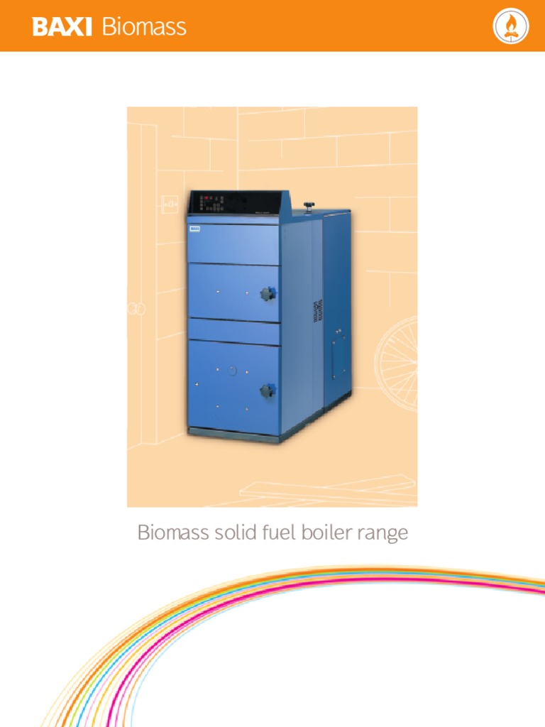 Baxi Biomass Brochure | PDF | Biomass | Water Heating