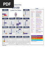 Academic Calendar 2024-2025 | PDF | Academic Term | Holidays