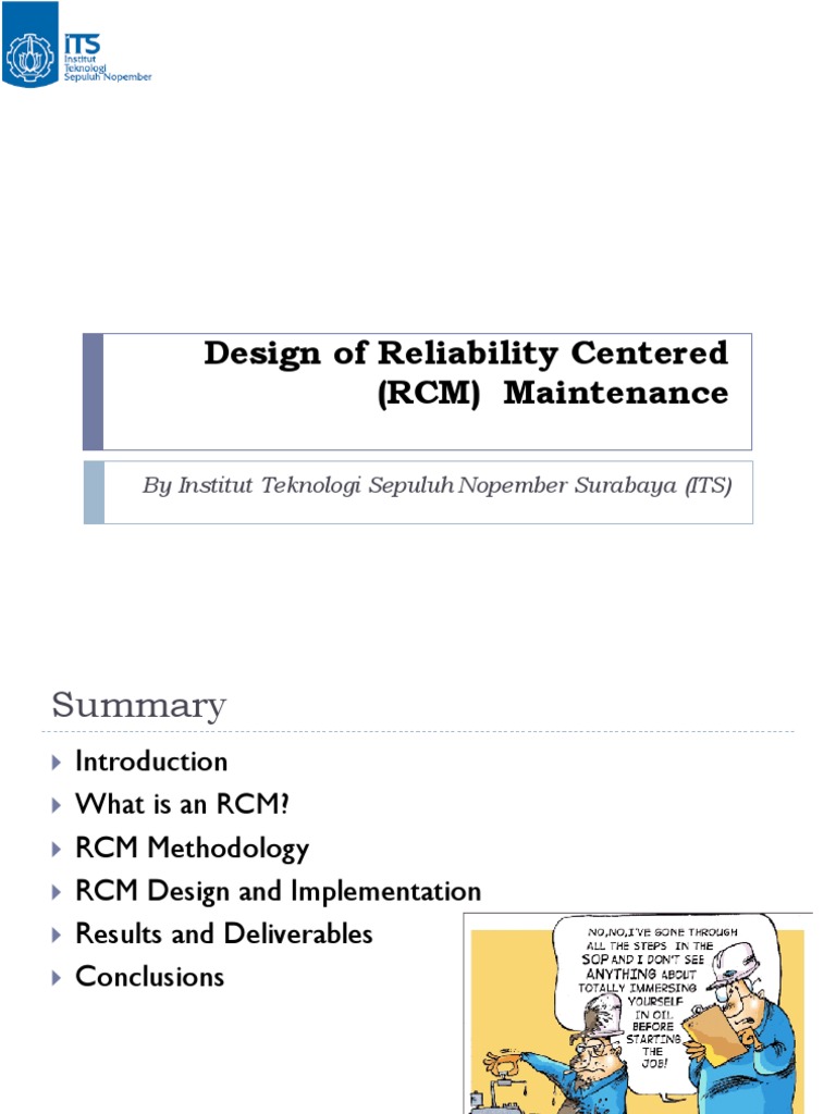 RCM Design and Implementation | PDF | Reliability Engineering | Risk ...