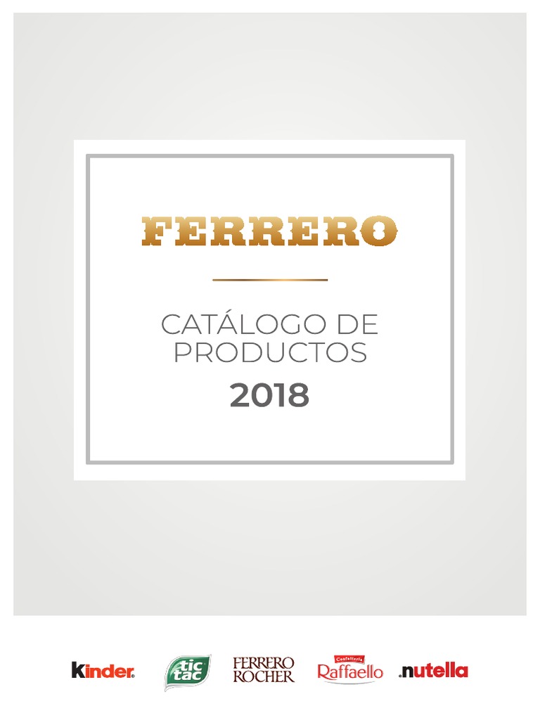 Catalogo Ferrero Producto Low | PDF
