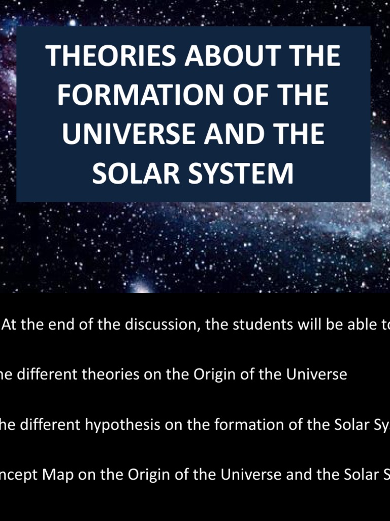 Origin of The Universe | PDF | Big Bang | Meteoroid