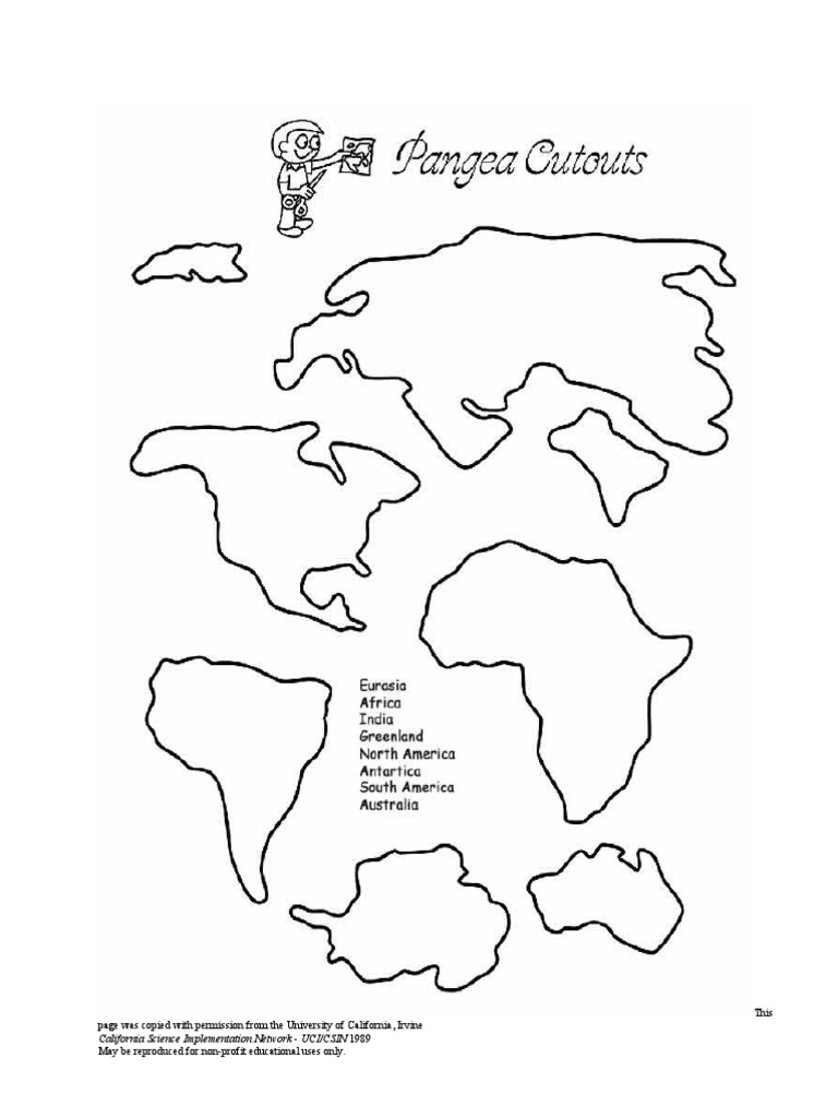 Pangea Cutouts | PDF
