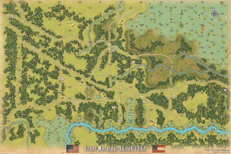 Shiloh Map PNP | PDF