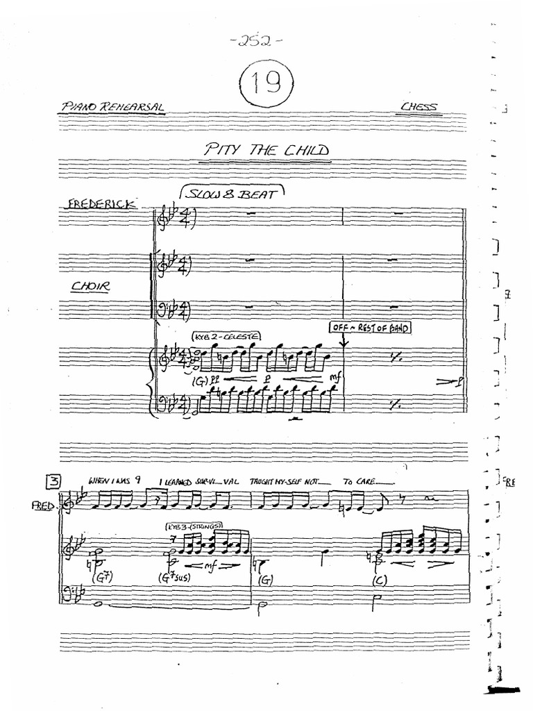 Pity The Child - Chess | PDF