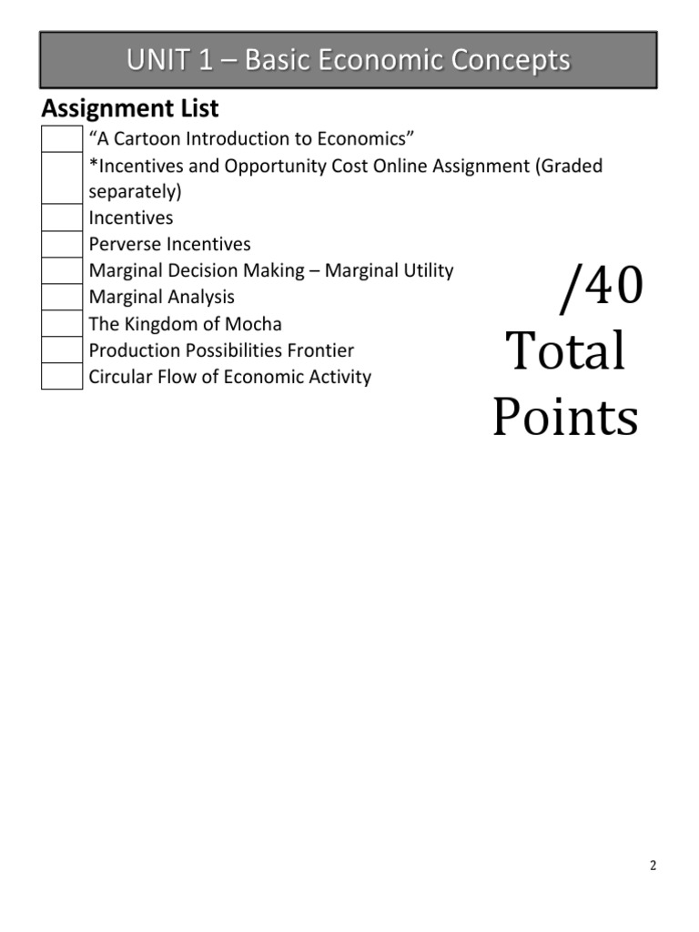 Basic Economics | PDF | Incentive | Economics