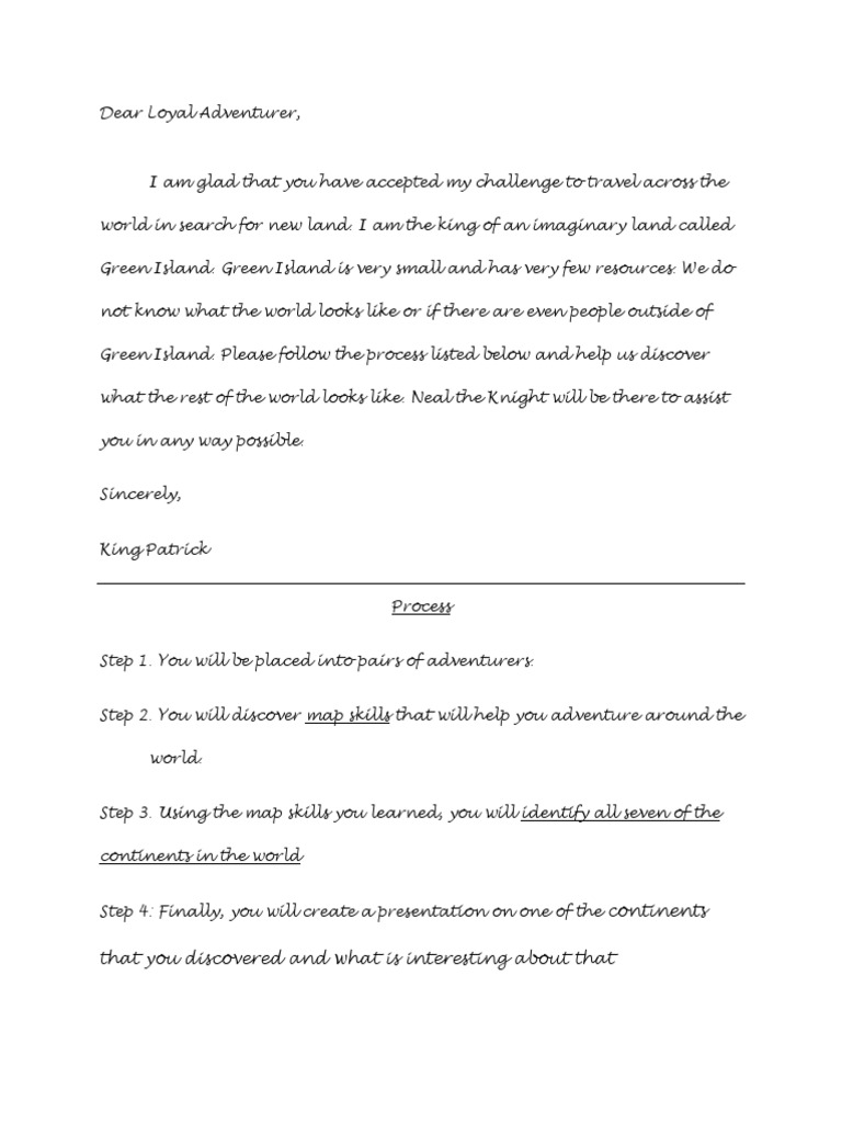 Initial Letter From King Patrick-Cursive | PDF