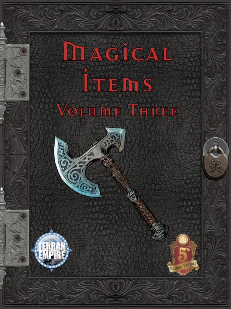 Magical Items - Volume Three | PDF | Copyright | Derivative Work