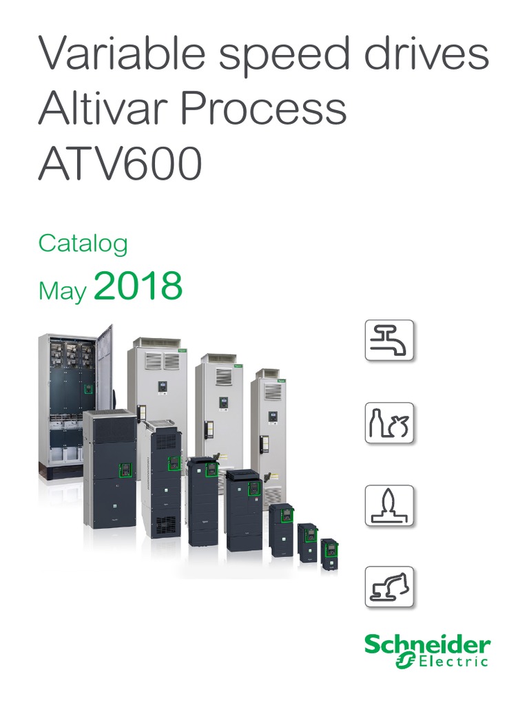 ATV600 | PDF | Electric Motor | Relay