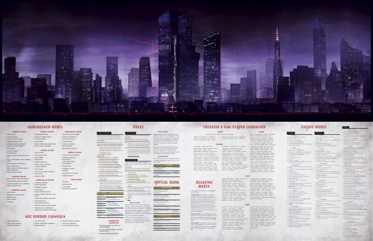 Kult Divinity Lost - Gamemaster's Screen | PDF