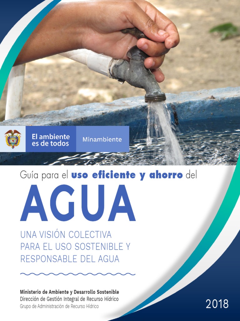 Guía uso eficiente y ahorro del agua | PDF | Escasez de agua | Sustentabilidad