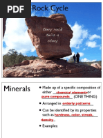 Rock Cycle Comic Strip Project Guide | PDF | Rock (Geology ...