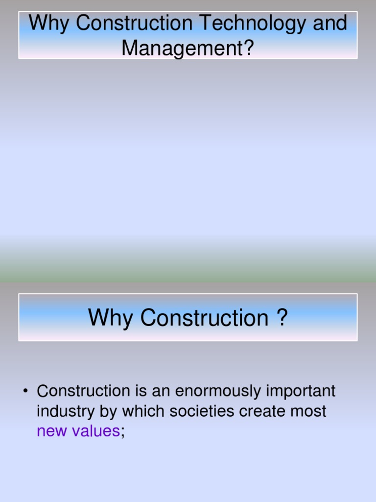 Introduction To The Construction Industry | PDF | Supply Chain | Employment