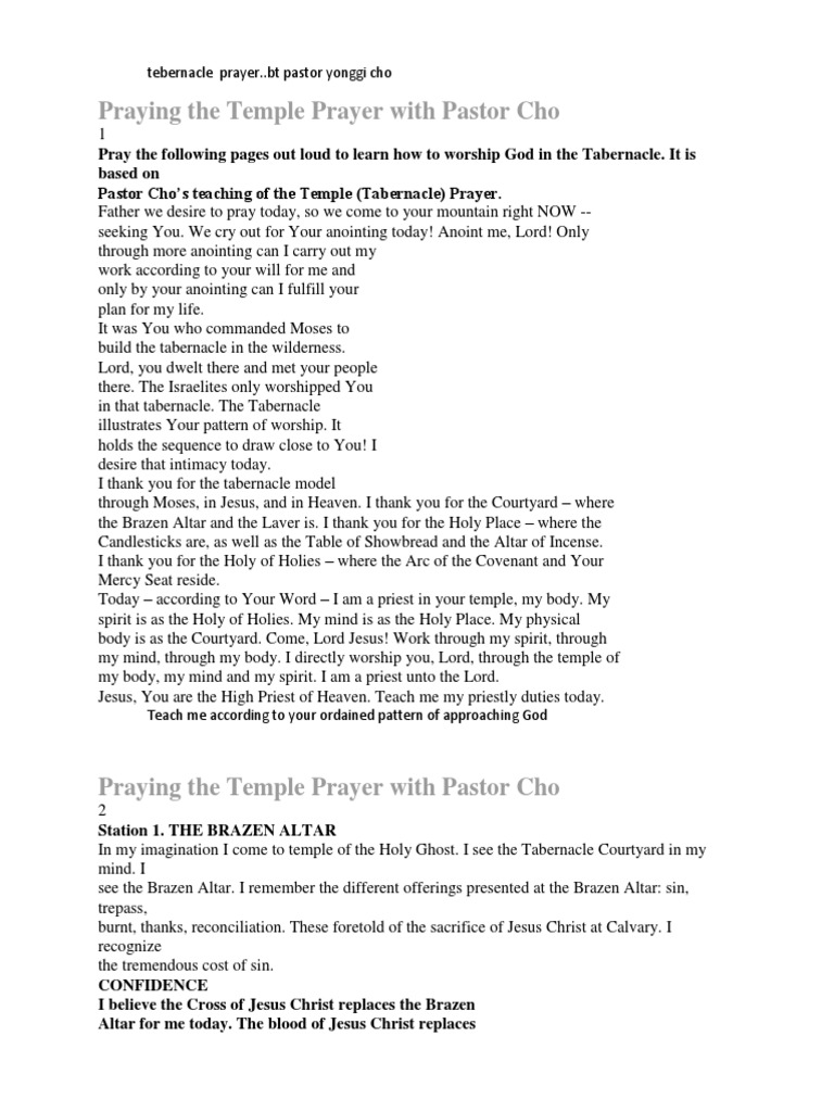 Praying Through the Tabernacle: Finding Intimacy with God through ...