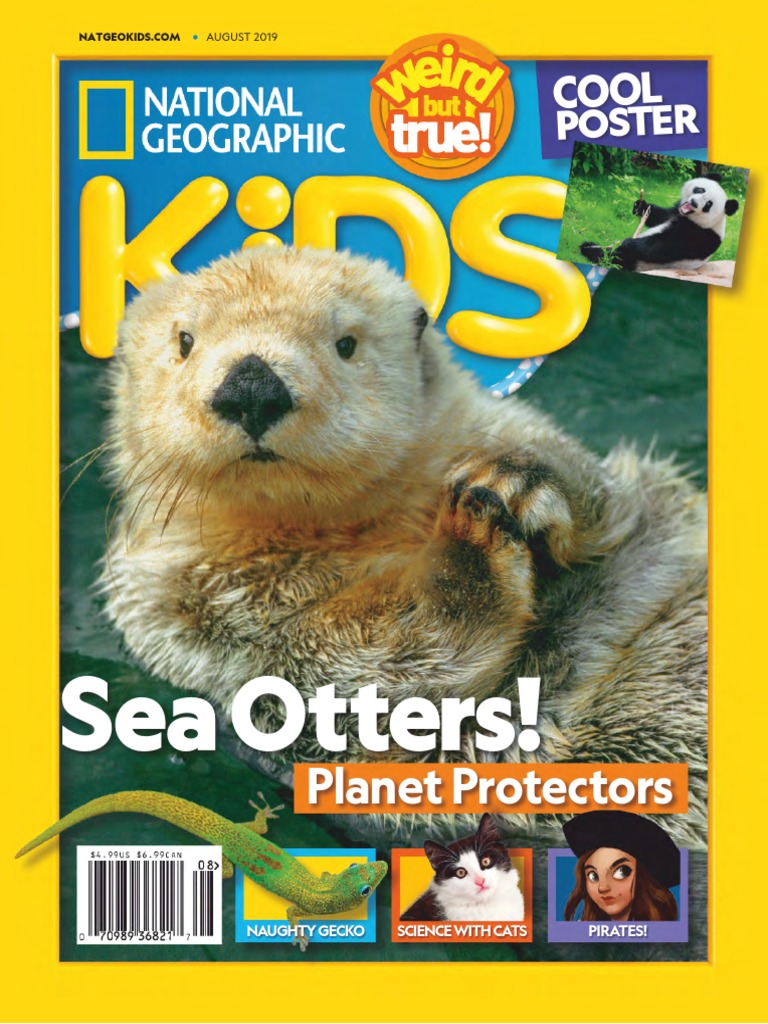 National Geo Kids USA 08 2019 | PDF | Sea | Otter