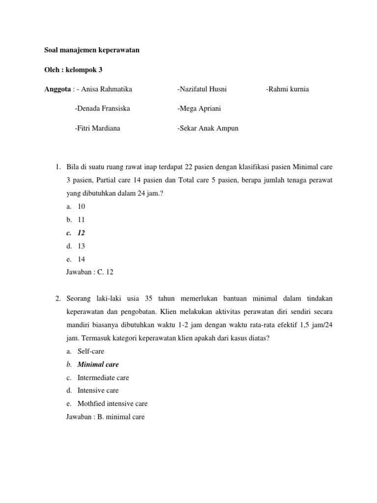 Soal Buk Yossi | PDF