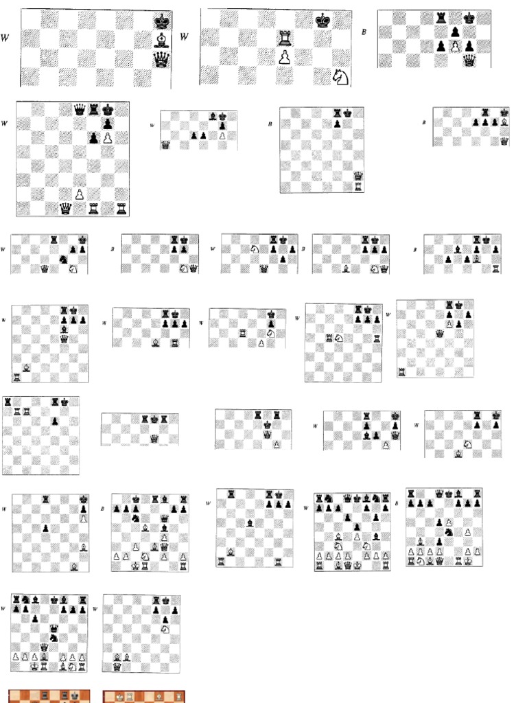 Key Mating Patterns in Chess | PDF | Chess | Abstract Strategy Games