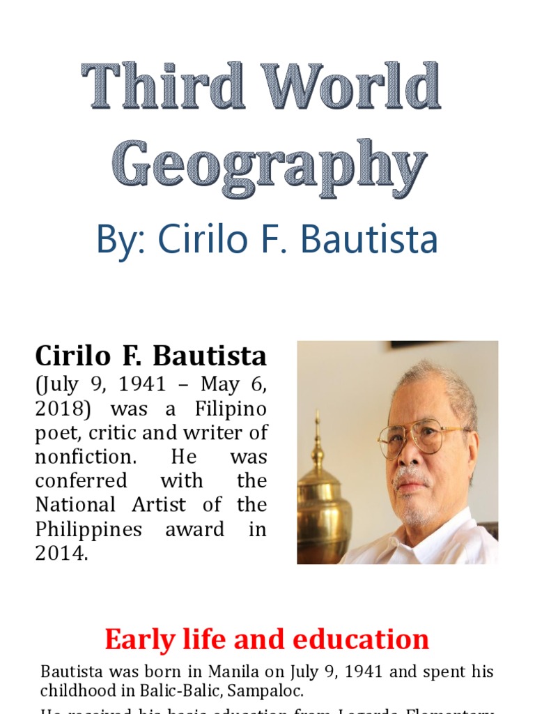 Third World Geography: Describing the Plight of Poverty, Hope, Hunger ...