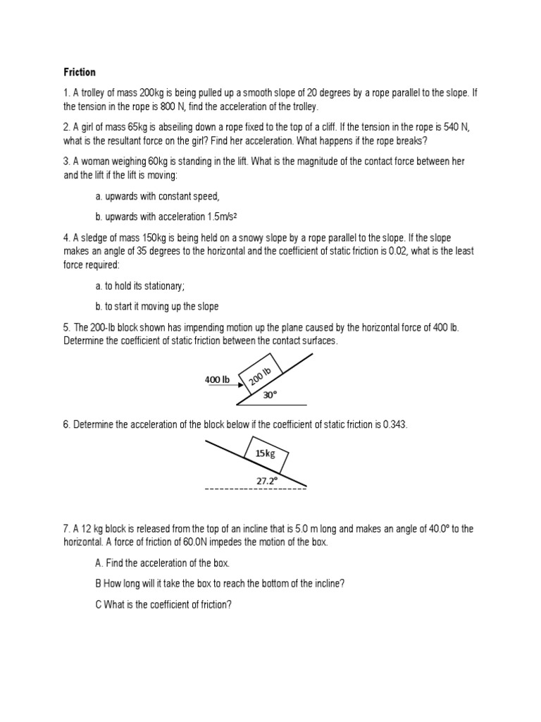 Friction PDF