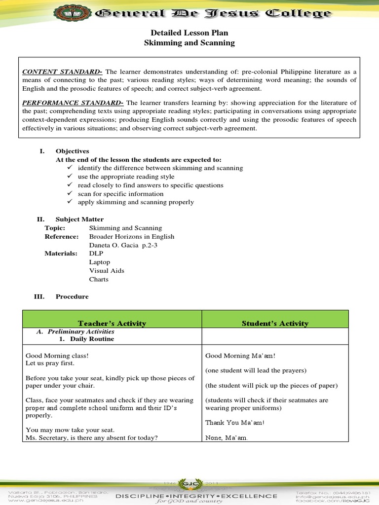 detailed-lesson-plan-skimming-scanning-speed-reading-lesson-plan
