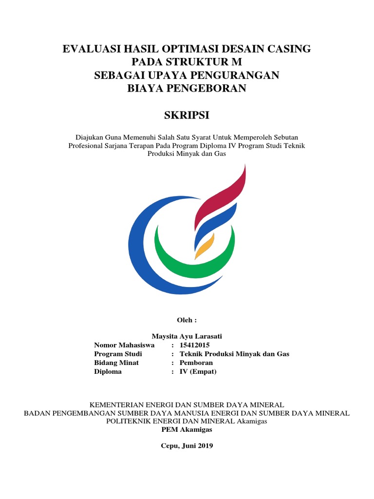 Optimasi Desain Casing Migas | PDF | Bisnis | Teknologi & Rekayasa