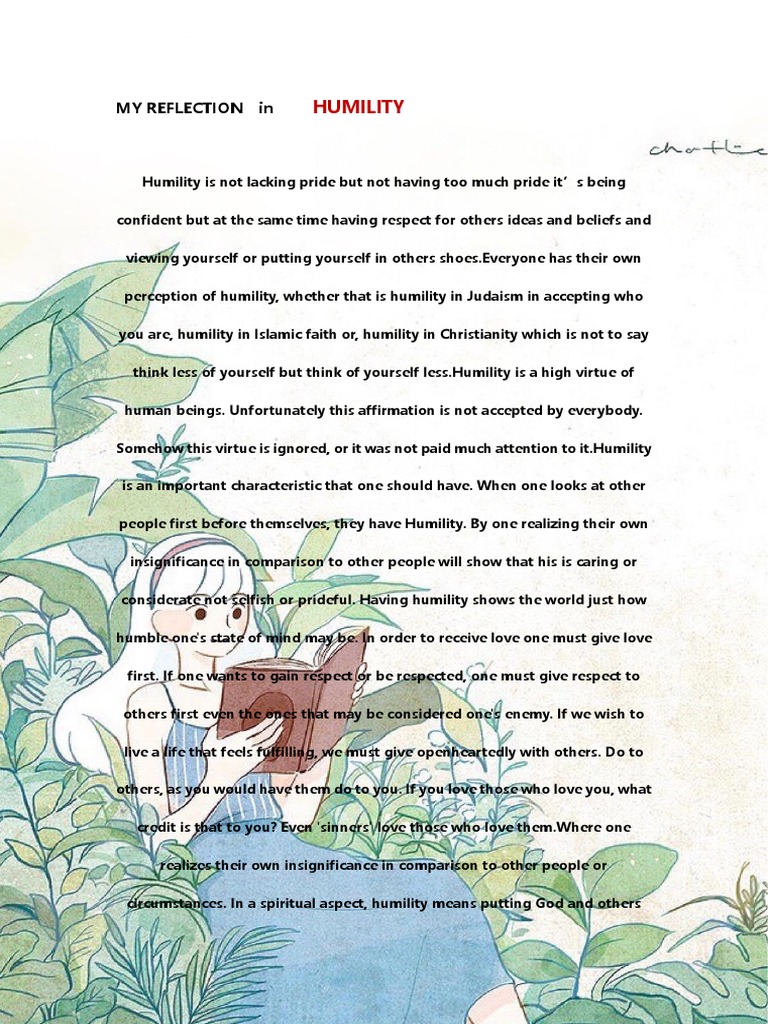 Reflections on Humility: Understanding Its Virtues Through Different ...