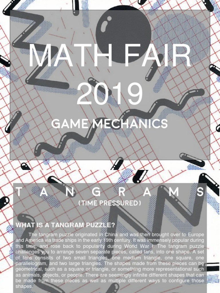 Math Fair 2019: Game Mechanics | Download Free PDF | Teaching Mathematics
