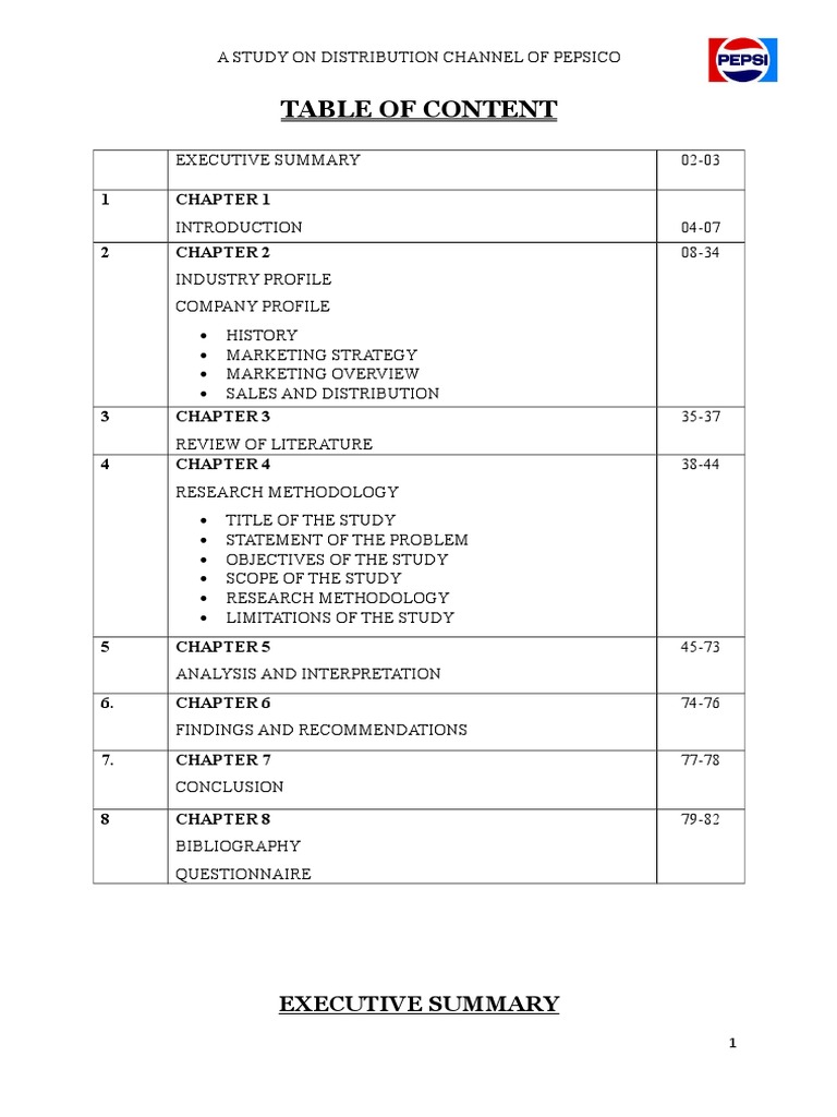 Distribution Channel of Pepsico | PDF | Pepsi | Pepsi Co