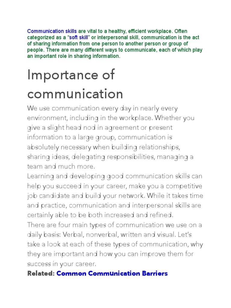 Communication Paper PDF | PDF