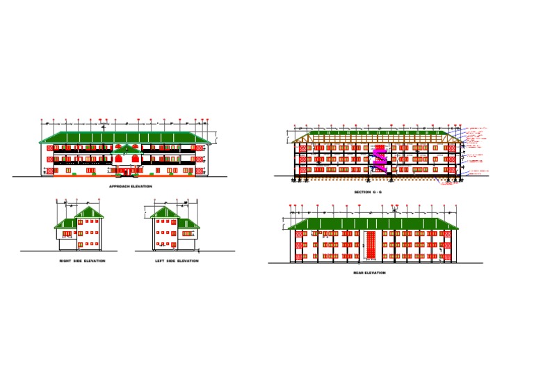 Admin Block Elevation | PDF | Australian Architecture | Local ...