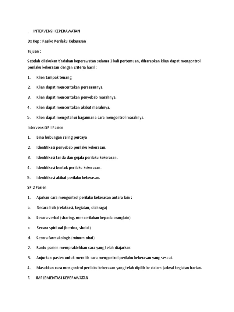 Intervensi RPK | PDF