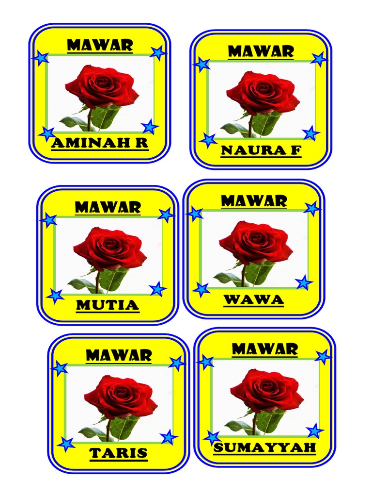 Mawar Mawar: Naura F | PDF