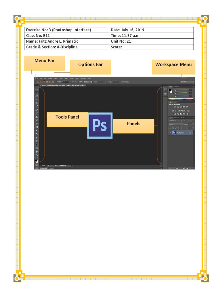 Photoshop Interface | PDF